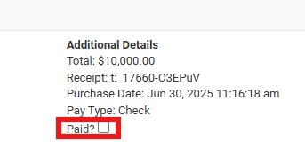 💵 How to Mark a Check as Paid and Enable Check Payments in ClickBid for ...