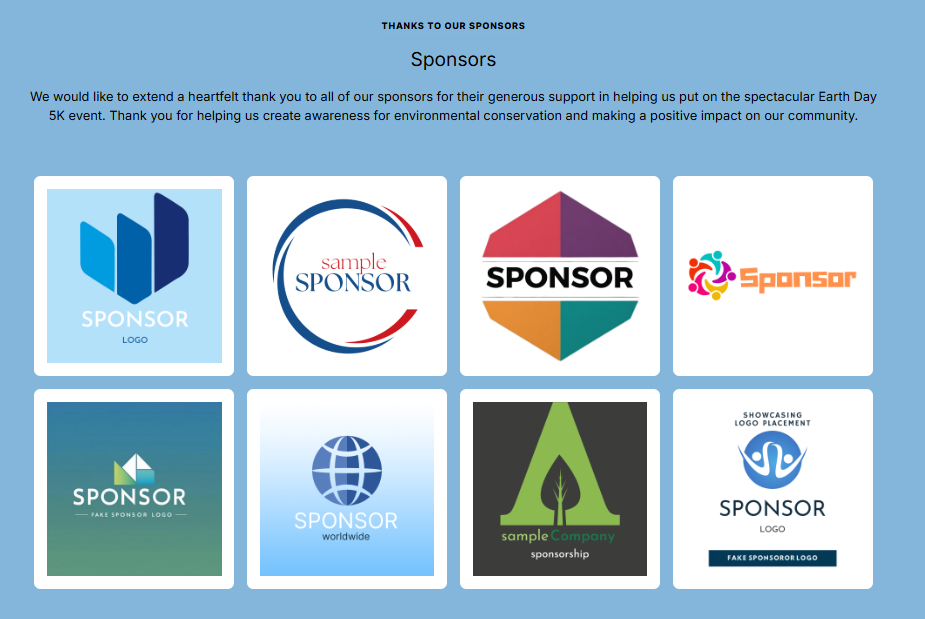 🖼️ How to Showcase Sponsors in ClickBid